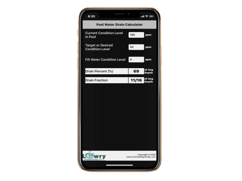 Free Pool Acid Dose Calculator | Pool Chemistry Training Institute