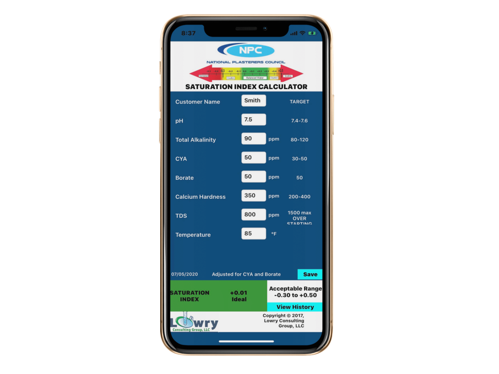 Free Pool Acid Dose Calculator | Pool Chemistry Training Institute